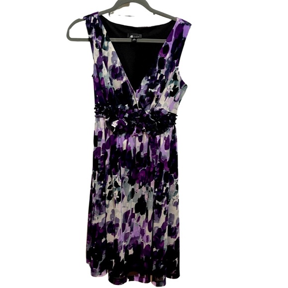 AB Studio | Dresses | 322 Ab Studio Flowy Dress Cinched Waist | Poshmark